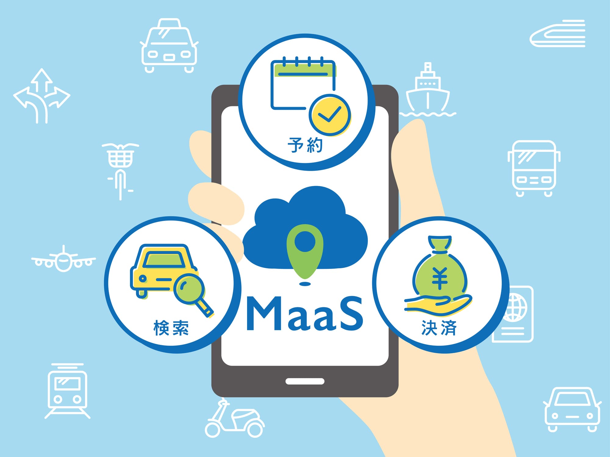 あなたの街でも進行中！？IoTを活用した新しい移動の形「MaaS」とは | AJS ソリューション・サービスサイト Solution Navigator